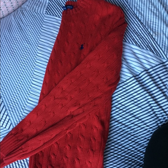 Ralph Lauren | Sweaters | Red Sweater | Poshmark